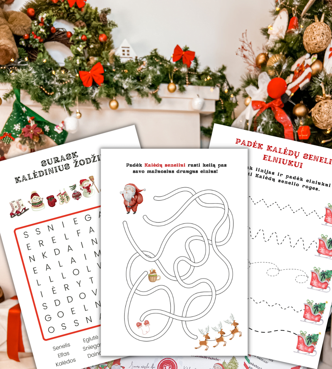 Laiškas nuo Kalėdų senelio Magiškas Paštas